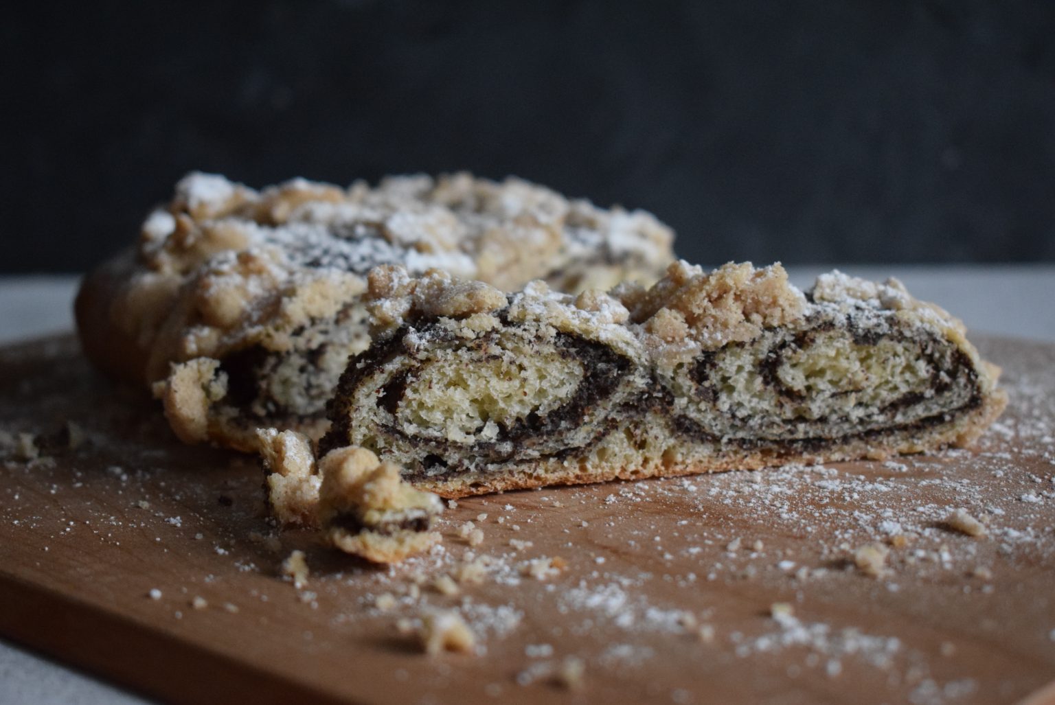 Mohn-Streusel Striezel - Soni - Cooking with love