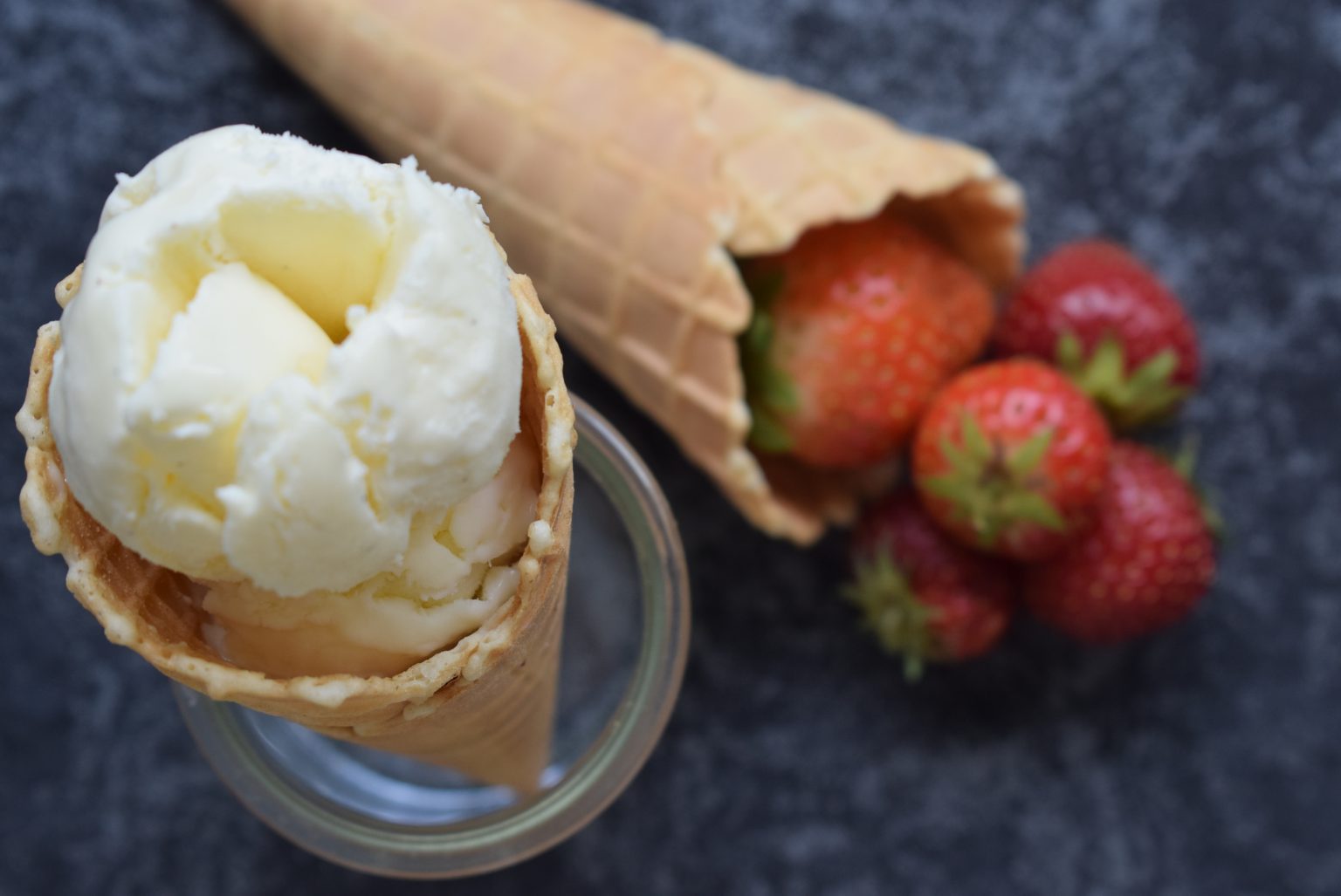 Zwei Zutaten Eis - ohne Eismaschine zum perfekten Ergebnis - Soni ...