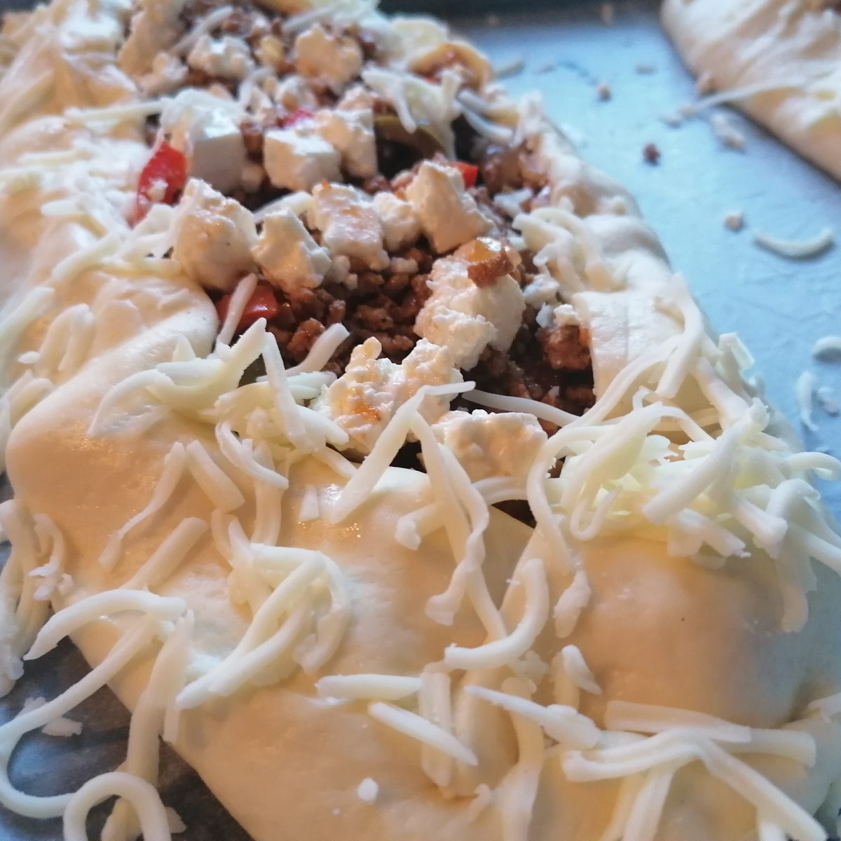 Hackpizza Schiffchen - Soni - Cooking with love